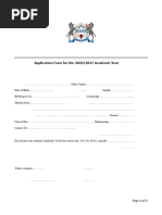 BCET 2025/26 Application Guidelines | PDF | Diploma | University And ...