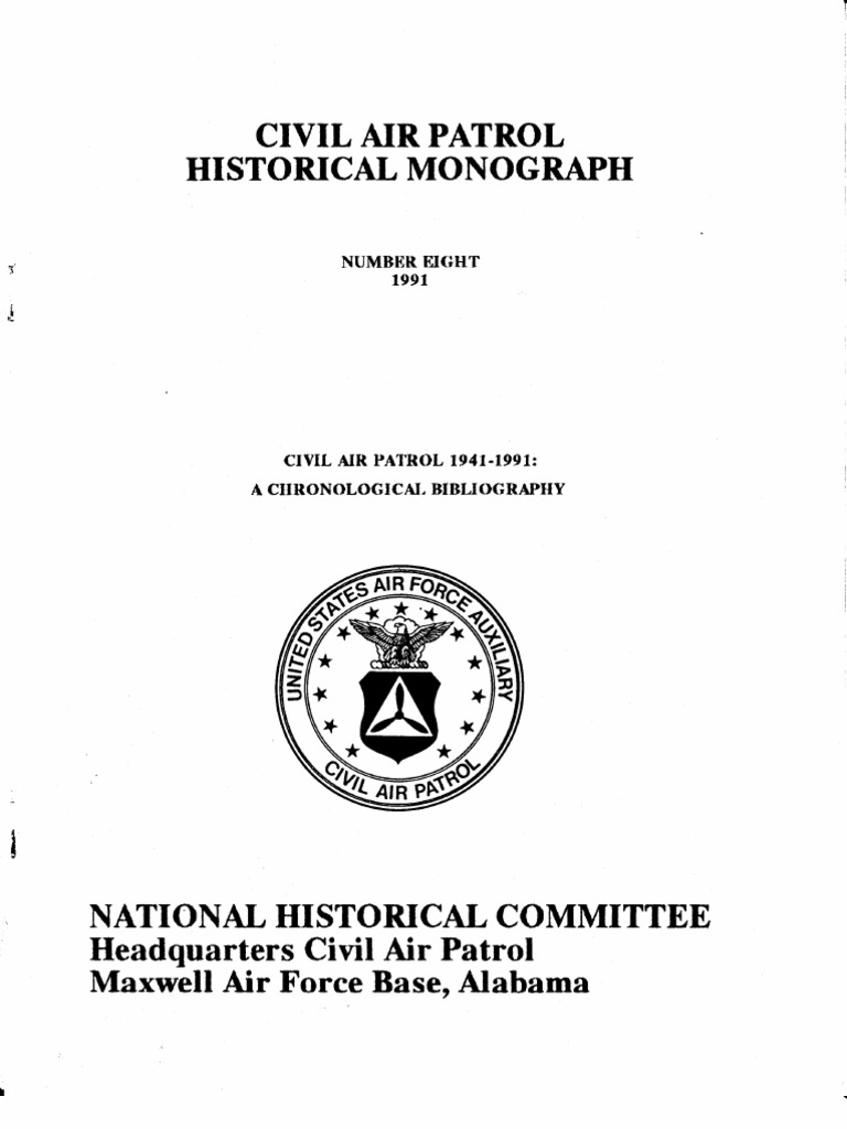 CAP Bibliography | PDF | Civil Air Patrol | Citation