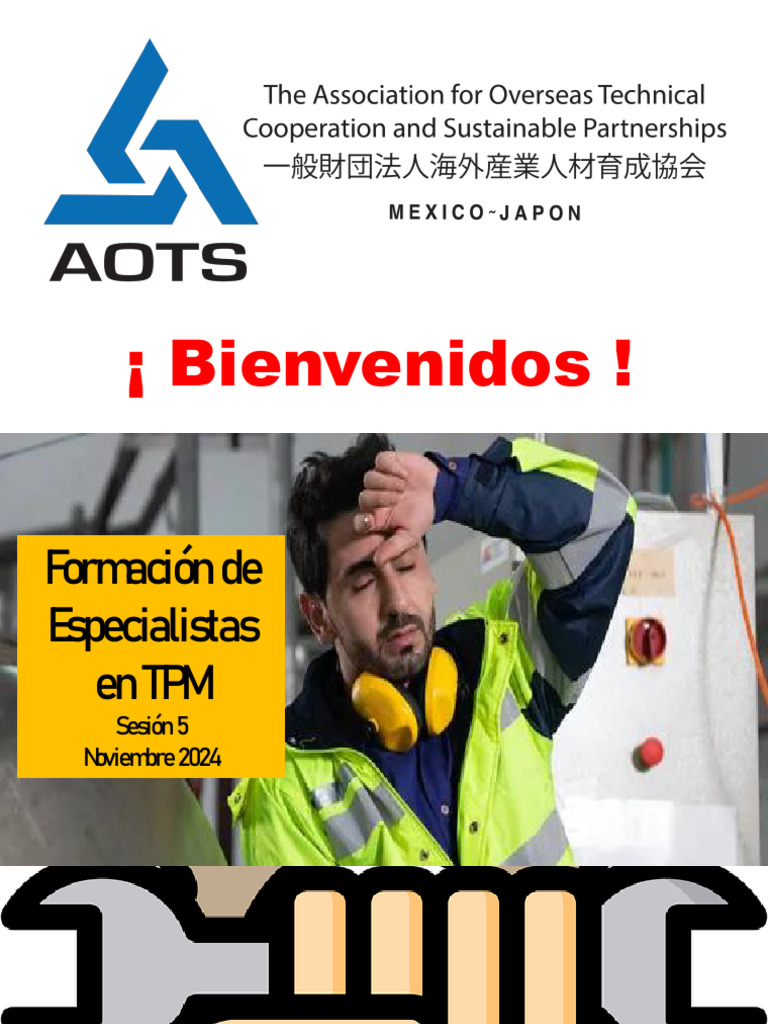 TPM Sesion 5 Noviembre 2024 | PDF | Ingeniería de confiabilidad