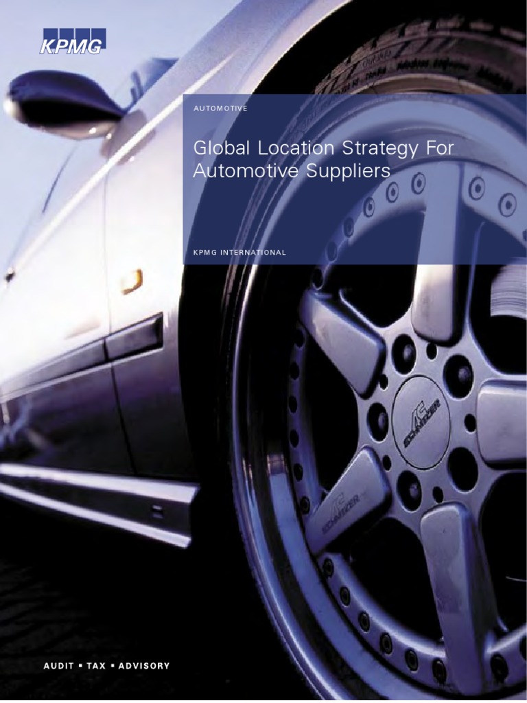 Global Location Strategy For Automotive Suppliers | PDF | Strategic ...