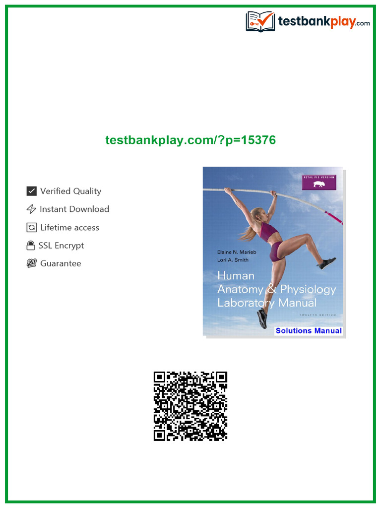 Human Anatomy and Physiology Laboratory Manual Fetal Pig Version 12th ...