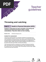 Beginner Underarm Throwing Lesson Plan | PDF