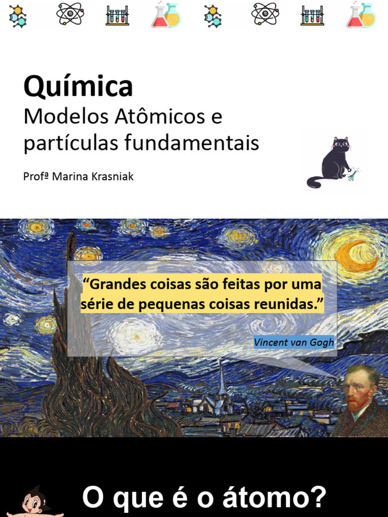 Modelos Atômicos e partículas fundamentais | PDF