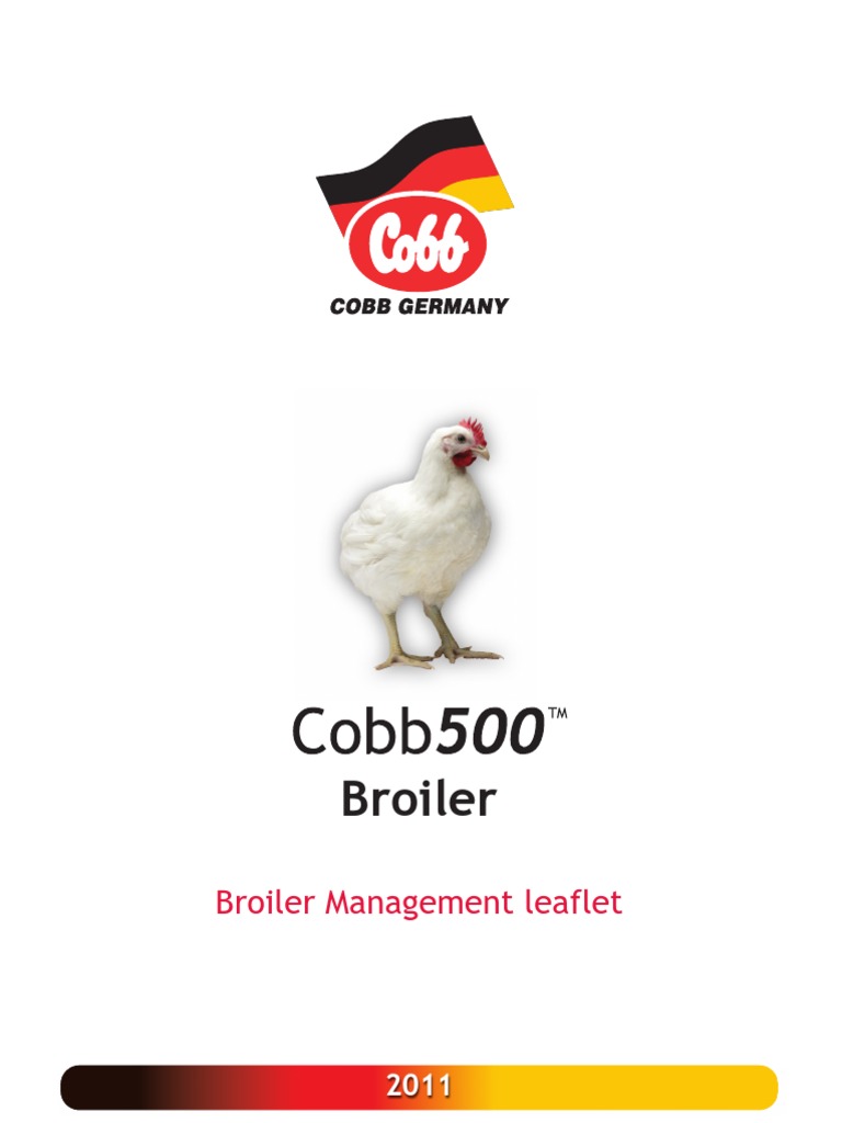 Cobb 500 | Download Free PDF | Broiler | Ventilation (Architecture)
