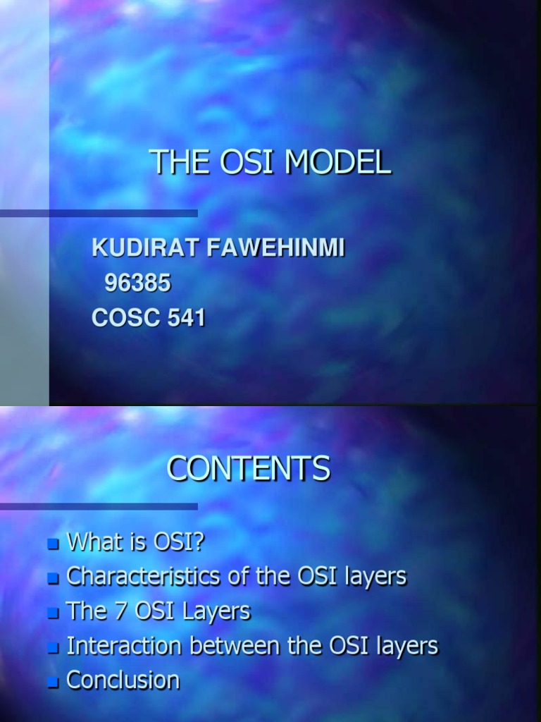 An In-Depth Look at the OSI Model: A Layer-by-Layer Breakdown of its ...