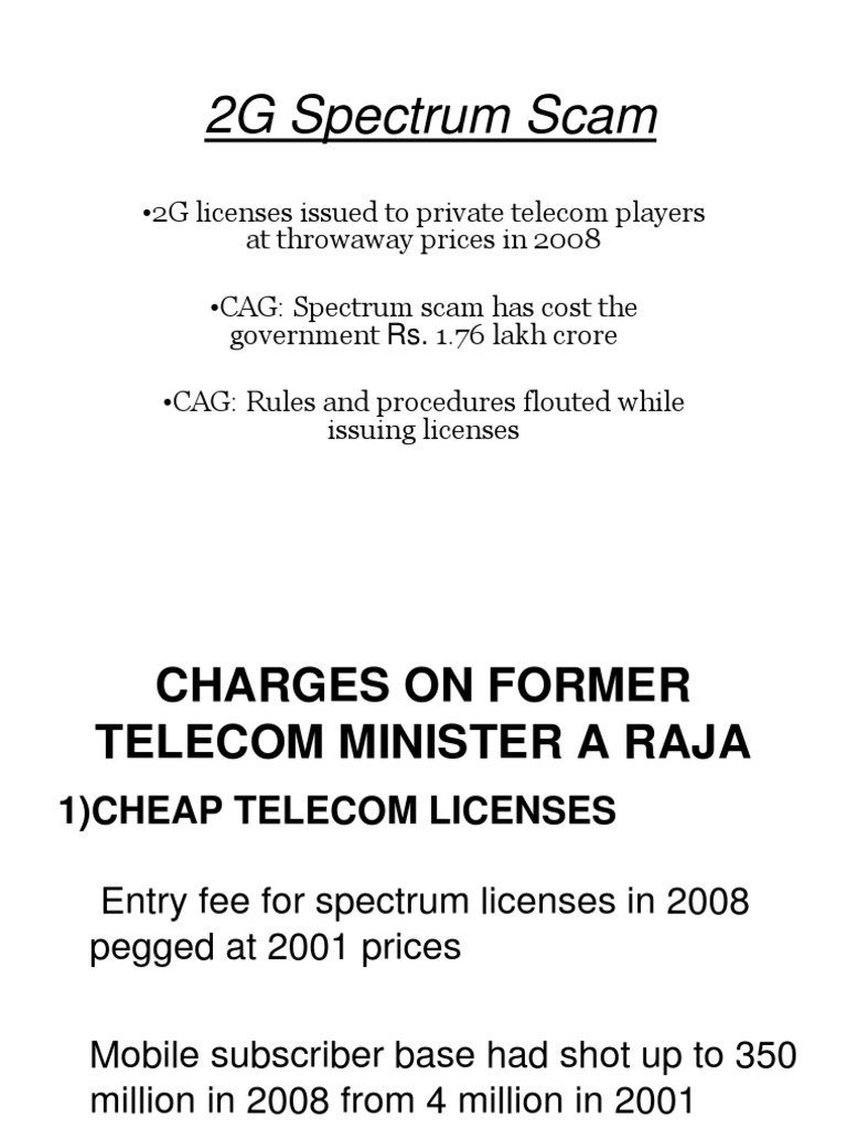 2G Spectrum Scam | PDF | Government Of India | Government