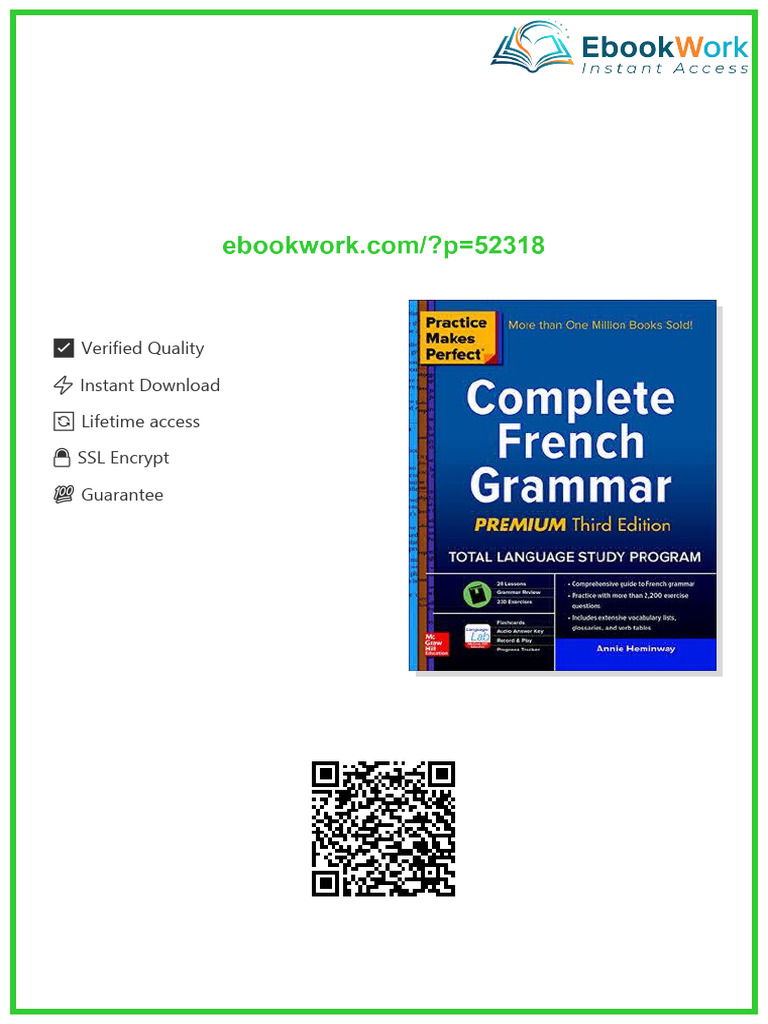 Practice Makes Perfect: Complete French Grammar 3rd Edition Annie ...