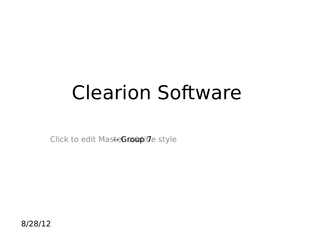 Clearion Software | PDF | Business Economics | Economics