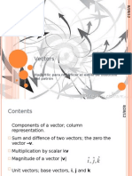 Class11 Vector Formulas | PDF