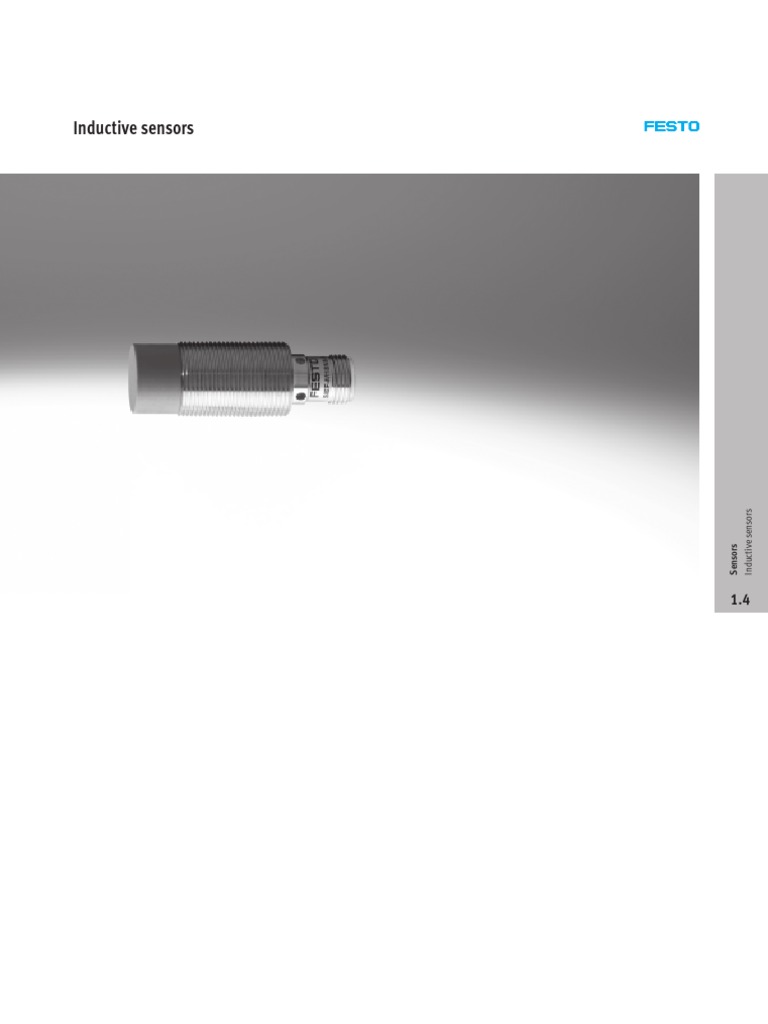Festo Sensor | PDF | Switch | Inductor