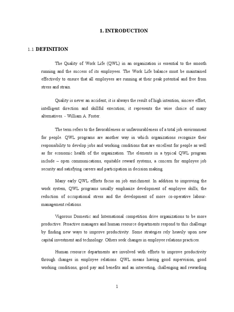 Introduction | PDF | Occupational Stress | Job Satisfaction