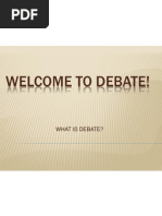Canadian National Debate Format (CNDF) | PDF | Politics