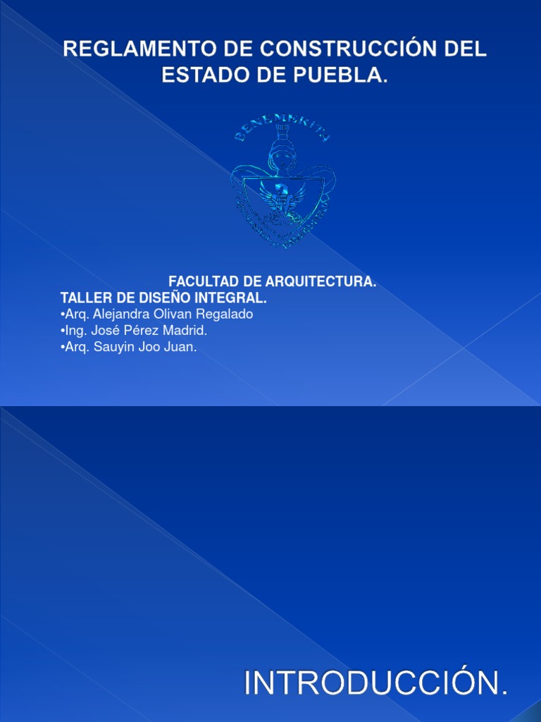 Presentacion Del Reglamento de Construccion | PDF | Calle | Diseño
