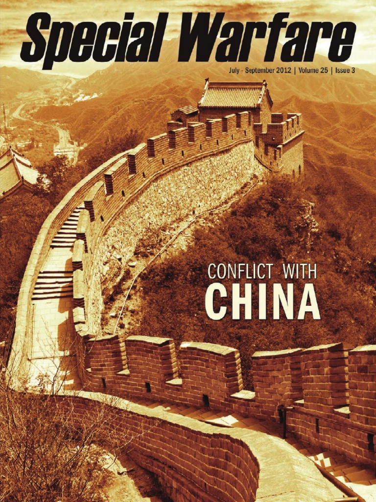 Conflict With China | PDF | United States Special Operations Command ...