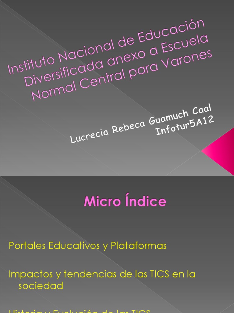 Presentacion de Compu. | PDF