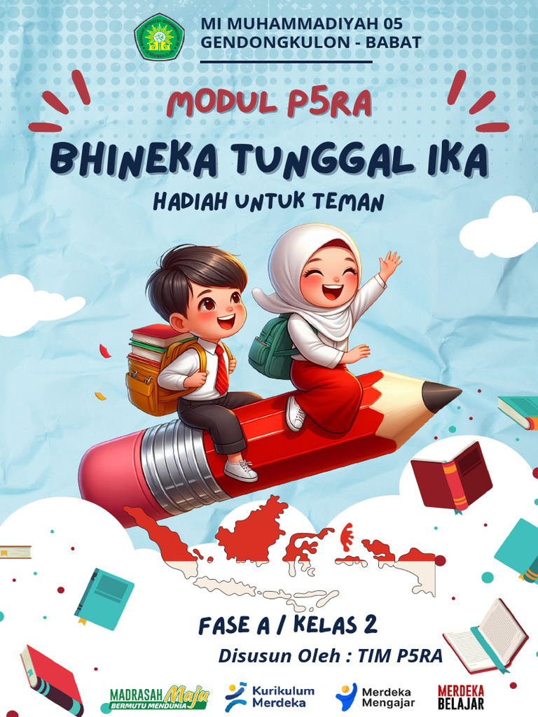 Modul PPRA Tema Bhineka Tunggal Ika Fase a Kelas 2 | PDF