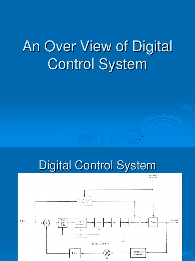 An Over View of Digital Control System | PDF | Mathematical Analysis ...