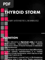 Thyroid Storm Diagnosis Criteria | PDF | Heart Failure | Epidemiology