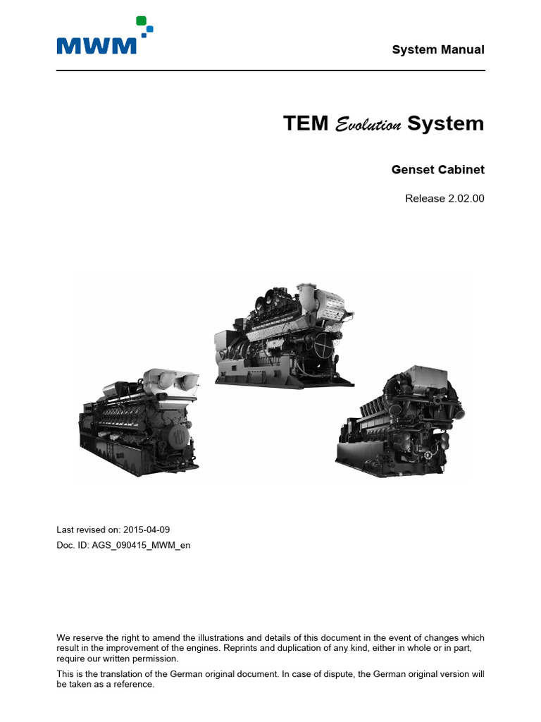 02.03.01 Power Unit Switch Cabinet (AGS) 1001 2000 - en | PDF ...