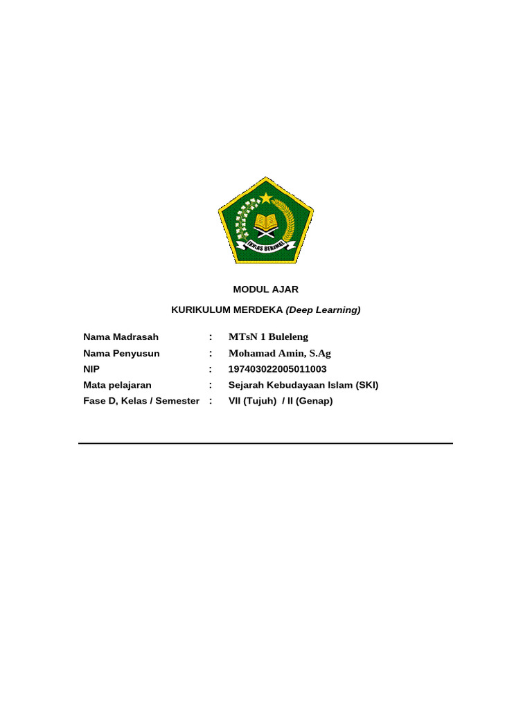 Modul Ajar 3 | PDF