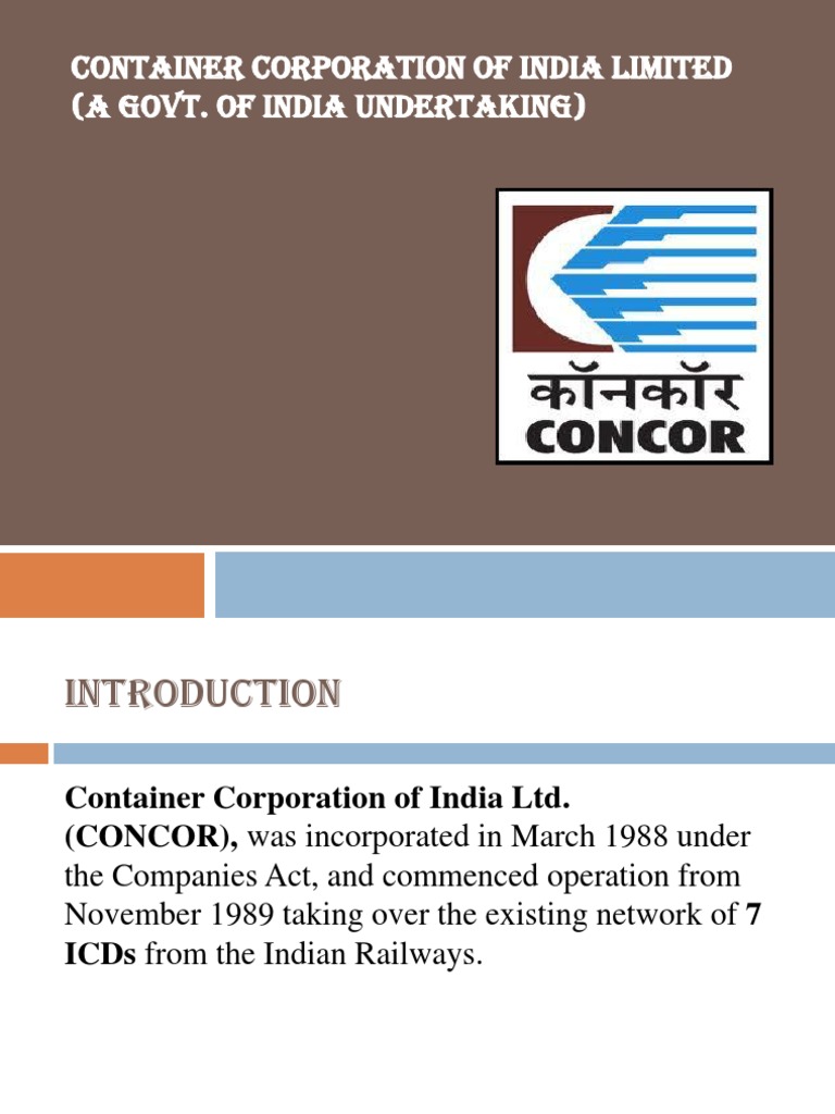 Concor Project | PDF | Containerization | Warehouse