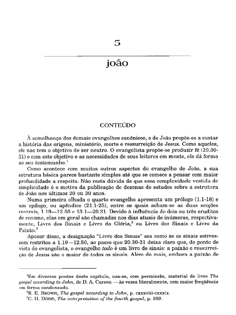 João - Carson | PDF
