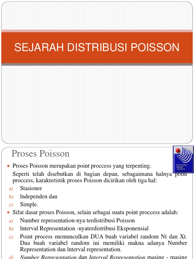 Sejarah Distribusi Poisson | PDF
