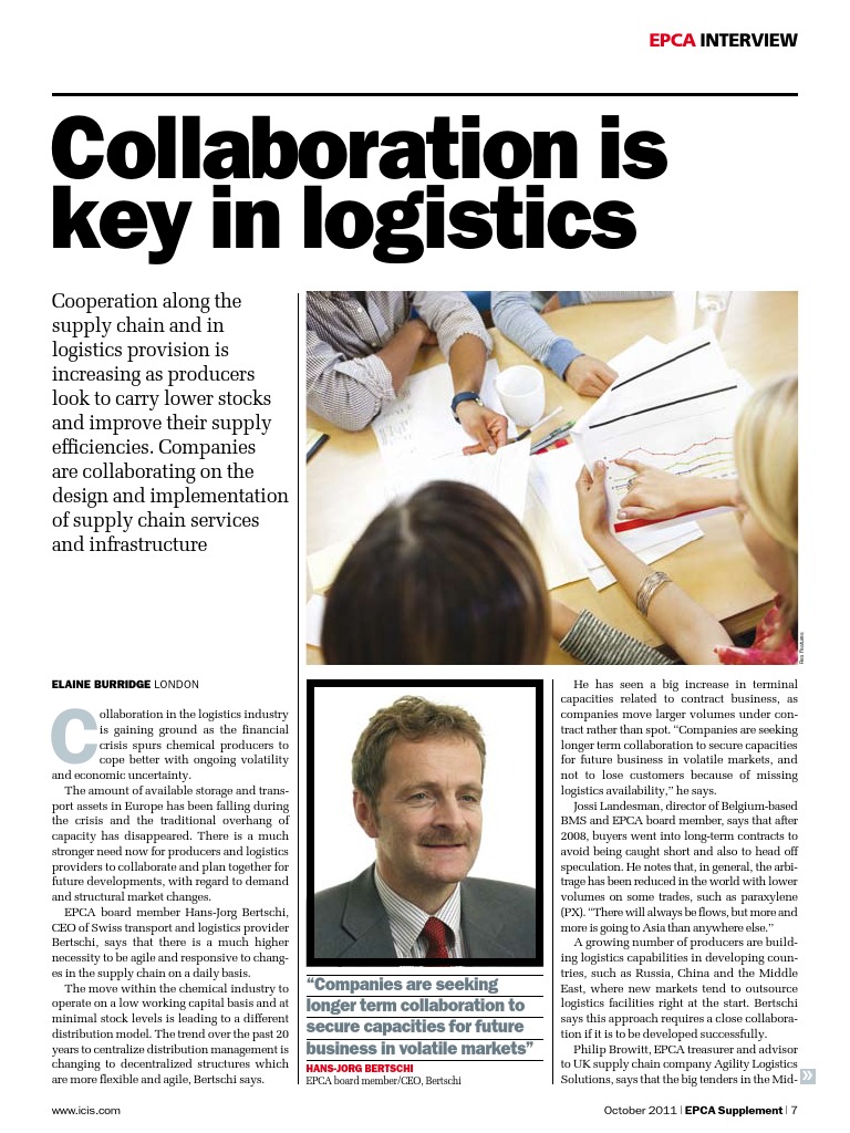Supply Chain Collaboration | PDF | Logistics | Supply Chain
