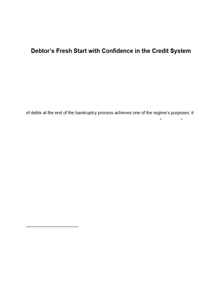 SSRN 4494837 | PDF | Bankruptcy | Misrepresentation