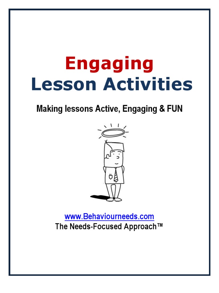 Fun Starter Activities, Energisers, Fill-Ins and Reviews | PDF ...