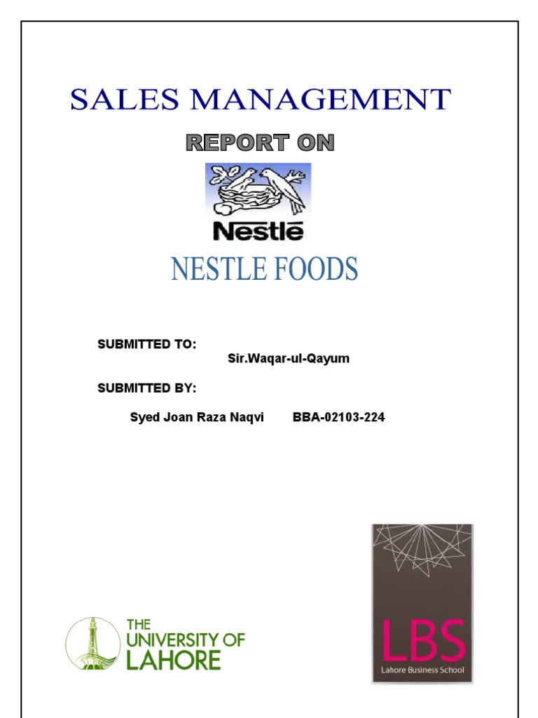 Nestle Report | PDF | Strategic Management | Human Resource Management