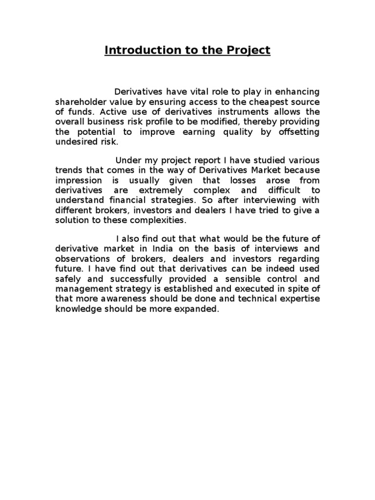 Vipul | PDF | Futures Contract | Derivative (Finance)