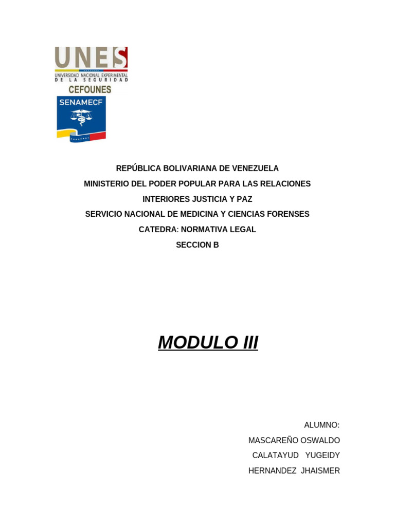 Modulo 3 Normativa Legal Imprimir..... | PDF | Queja | Fiscal