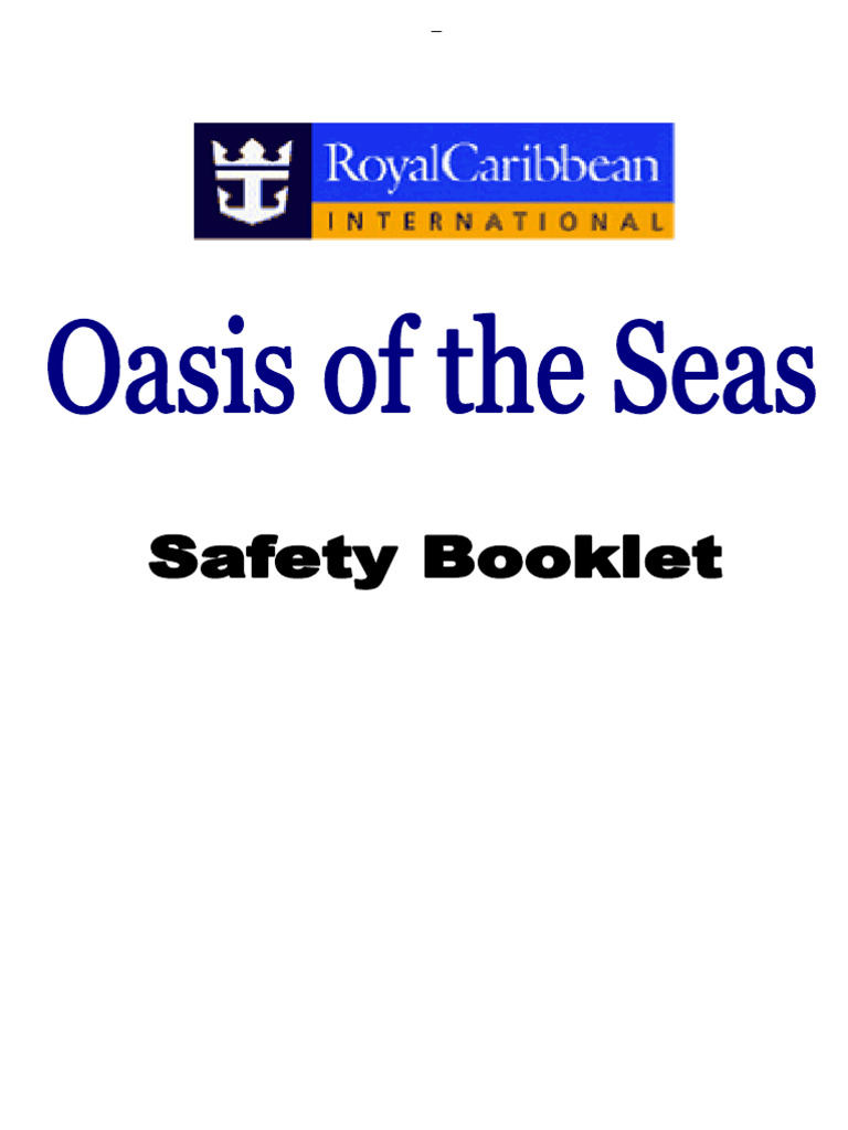 O A Safety Booklet | PDF | Sailor | Emergency