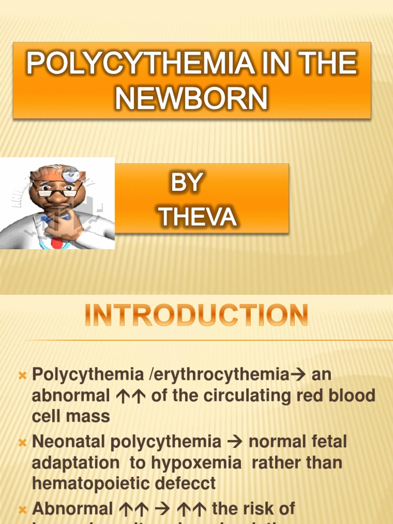 Polycythemia in Newborn | PDF | Hematopoietic Stem Cell Transplantation ...