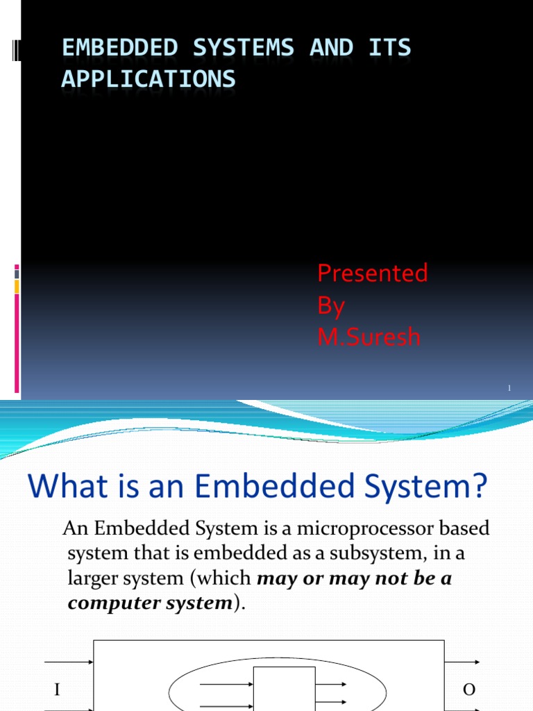 Embedded Systems and Their Wide-Ranging Applications | PDF | Embedded ...