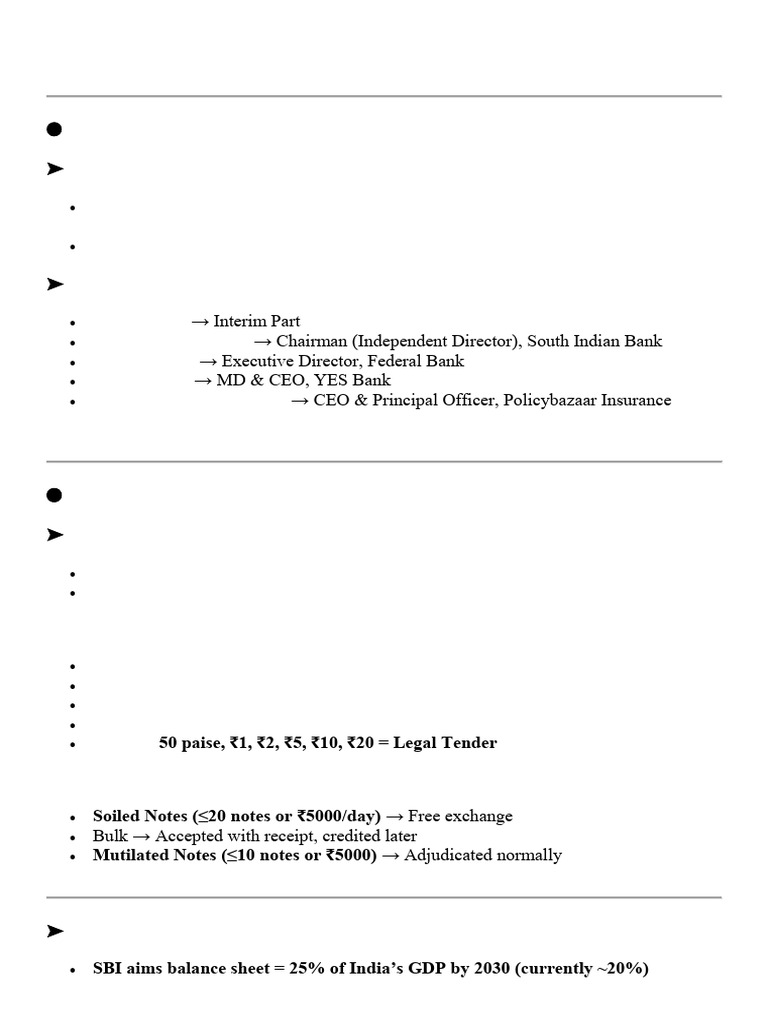 Short Notes in English 29th April 2026 Current Affairs | PDF | Banks ...