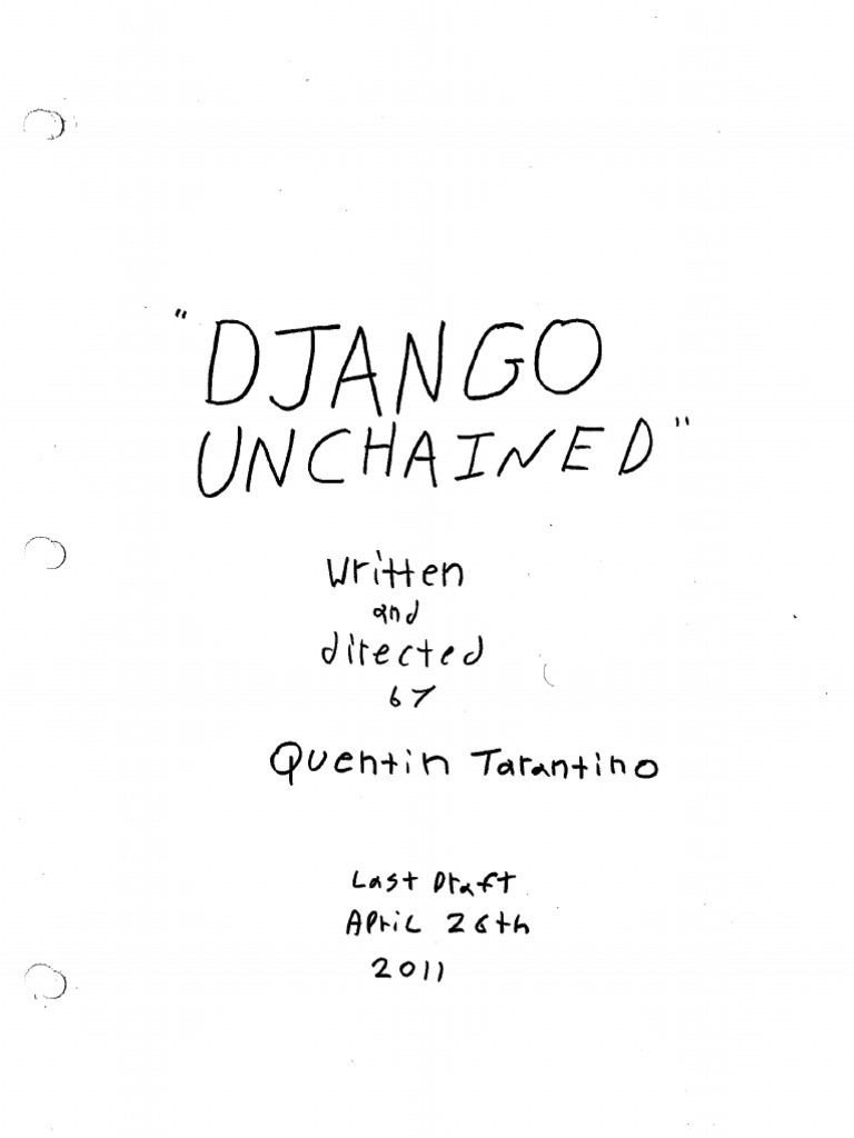 Django Unchained | PDF