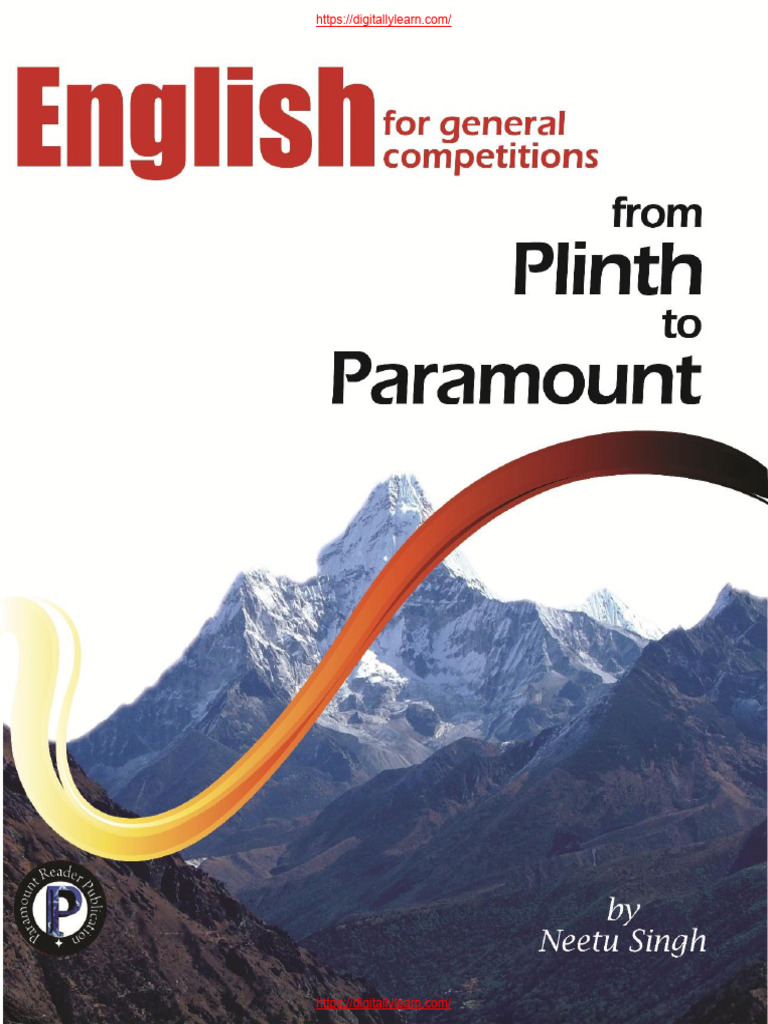 English Plinth To Paramount by Neetu Singh - PDF SSC CGL UPSC - IAS ...
