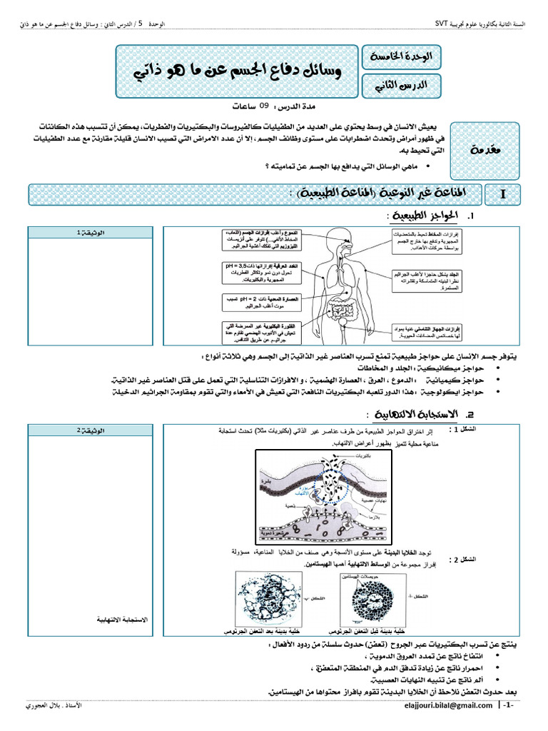 Cours Uni 5 - Les Reponses Immunitaires | PDF