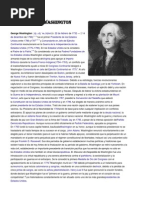 Biografía de George Washington | PDF | Política | Viajes