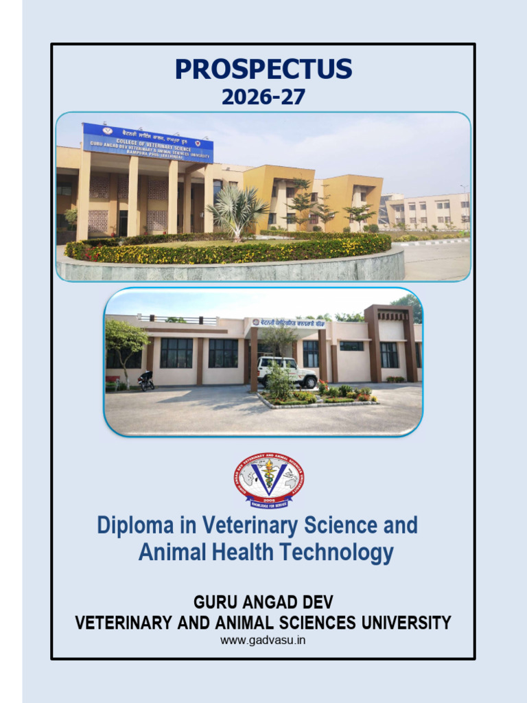 Diploma Prospectus 2026-27 | PDF | University And College Admission