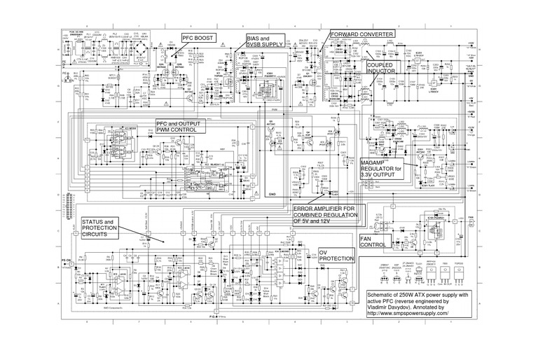 Atx Power Supply PFC Schematic | PDF