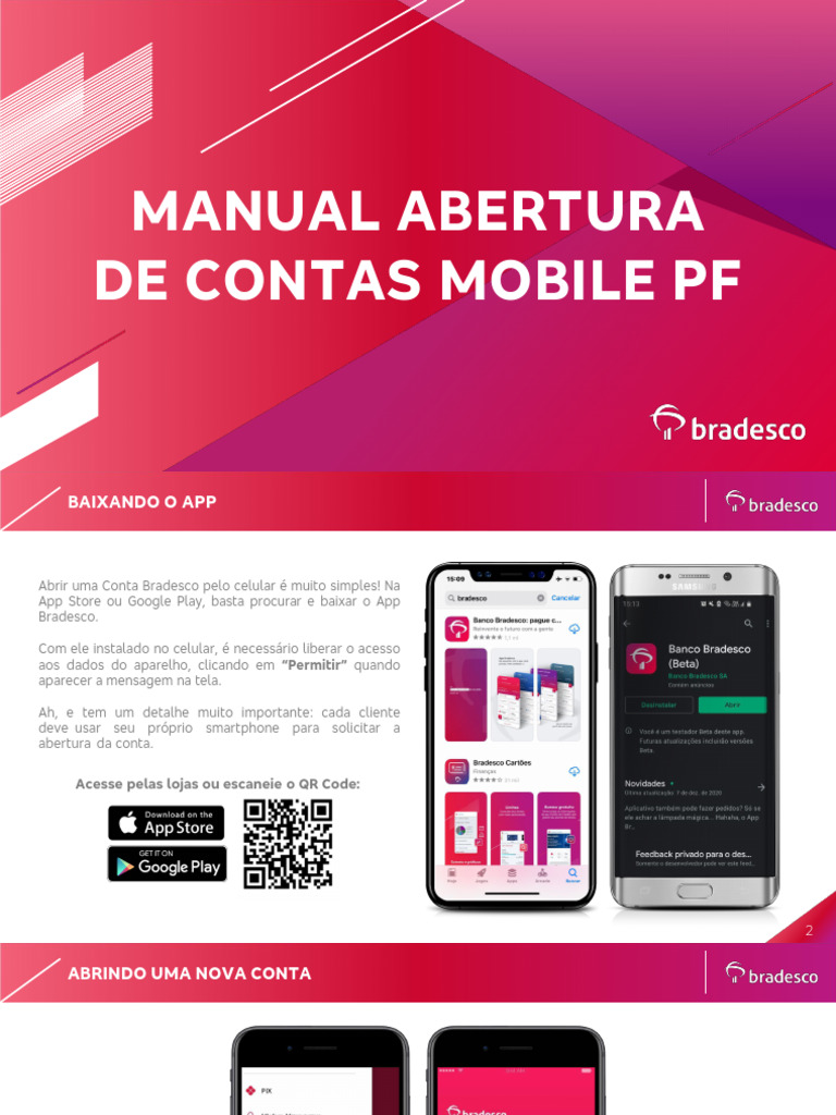 ArcelorMittal - Tutorial Abertura de Contas APP | PDF | Aplicativo para ...