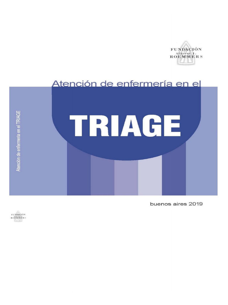 Atencion de Enfermeria en El Triage - 2019 | PDF