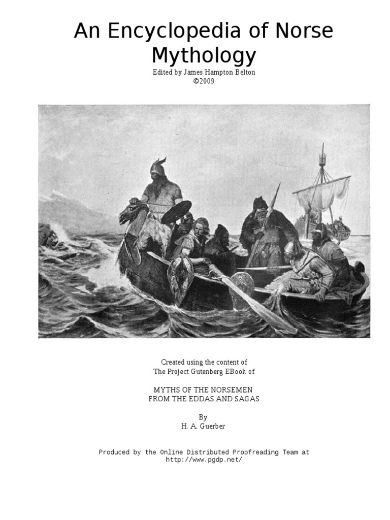 Encyclopedia of Norse Mythology | PDF | Norse Mythology | Project Gutenberg