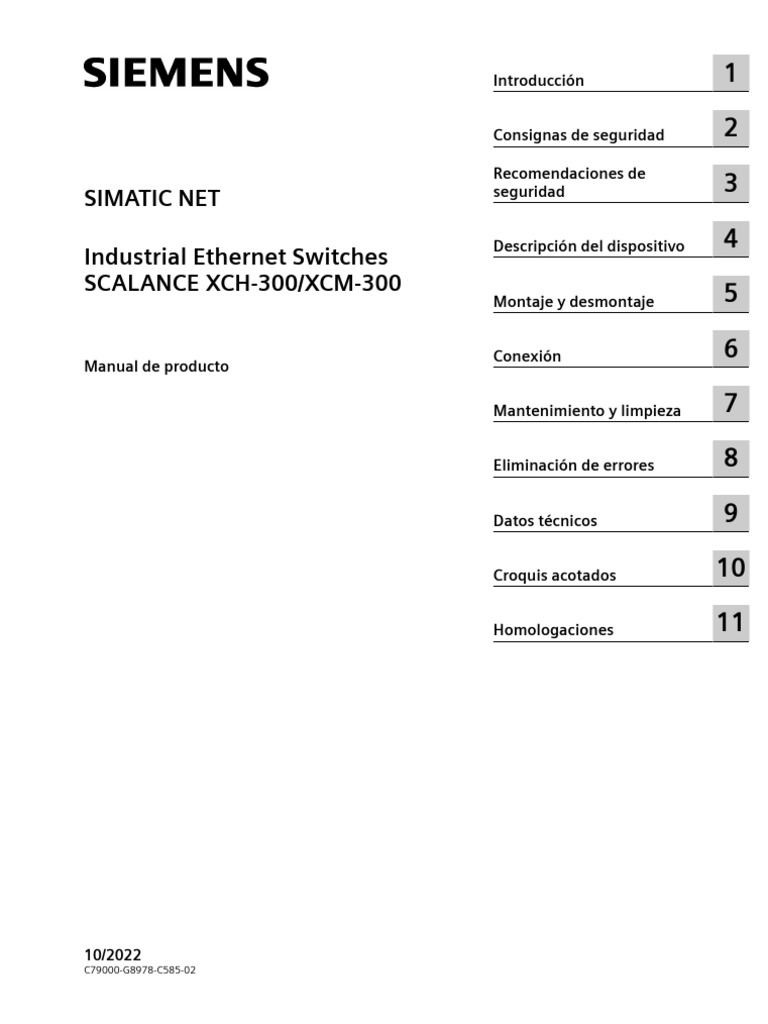 GH_SCALANCE-XCH-XCM-300_78 | PDF | Descarga electrostática | Contraseña