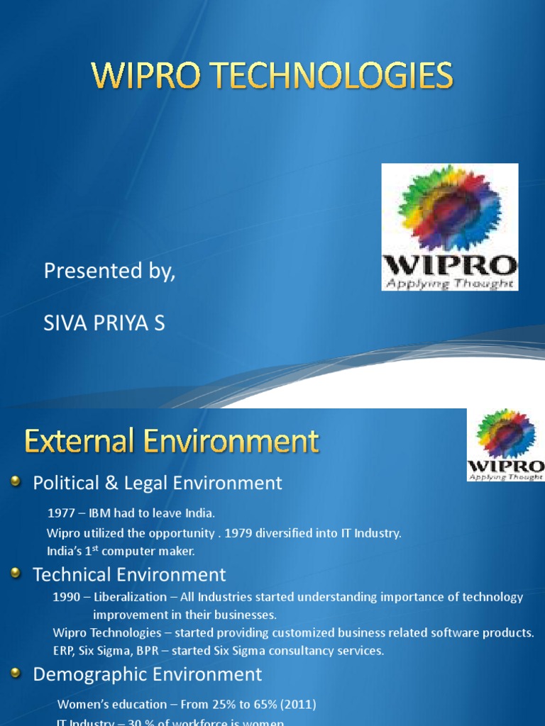 Wipro Technologies - Strategic Analysis