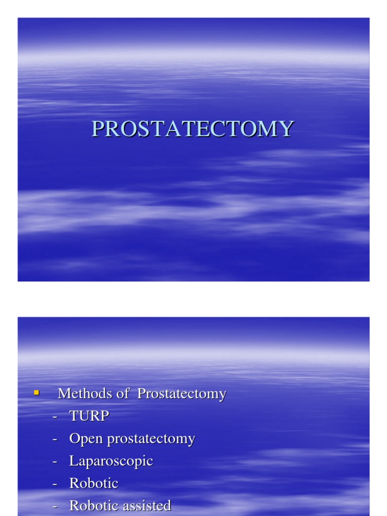 TURP Procedure Overview and Instruments | PDF