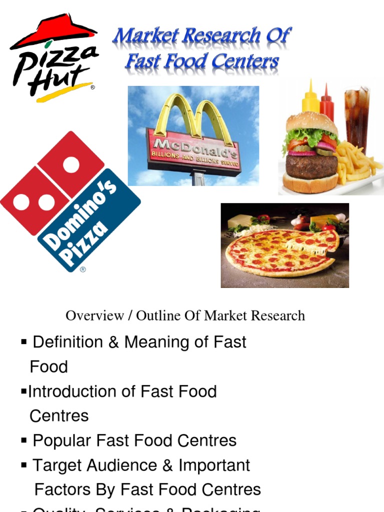Final Project Ppt | Fast Food | Restaurants